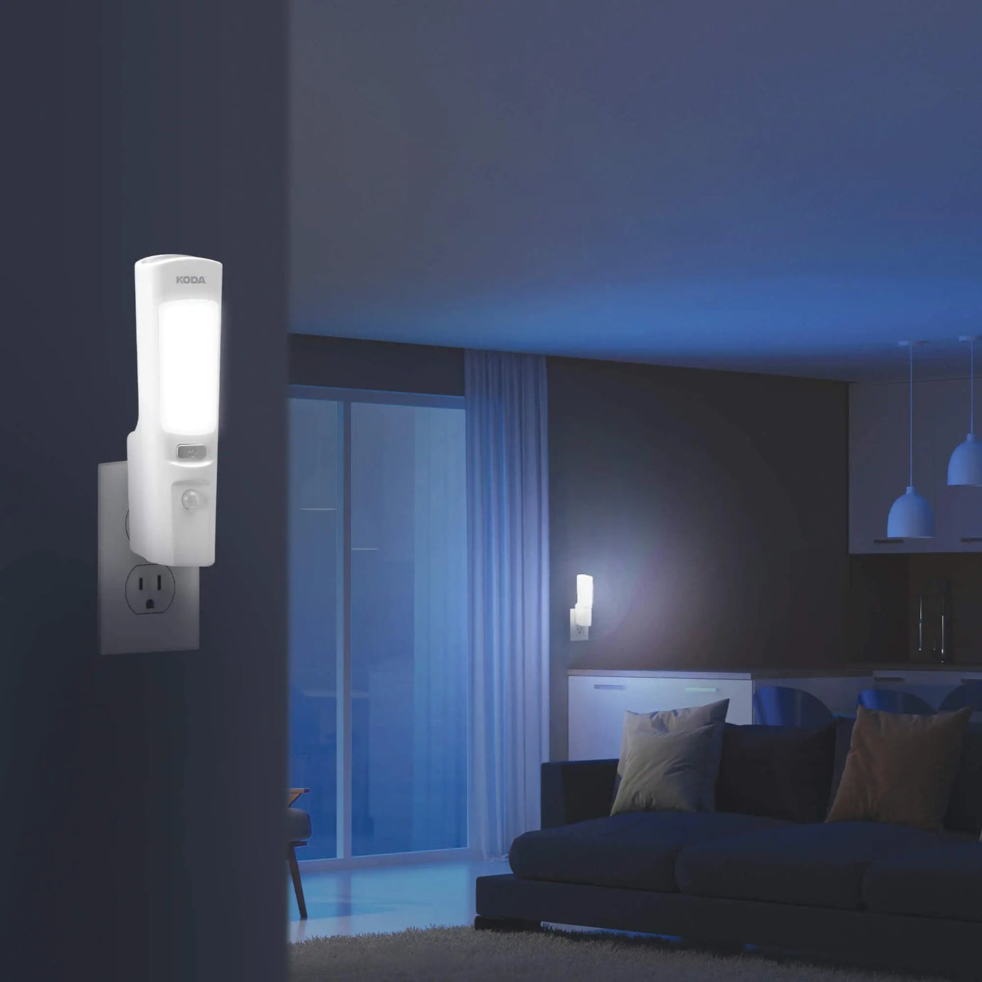 KODA LED Power Failure Nightlight / Flashlight Combo 3-Pack